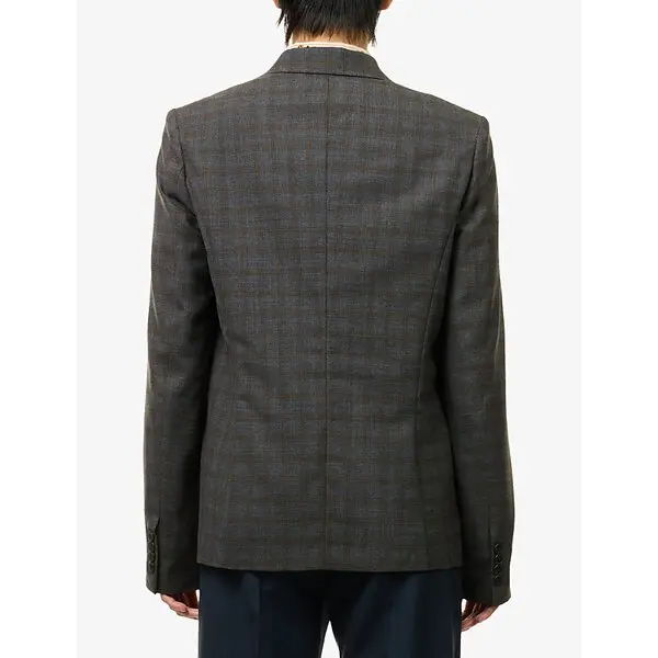 Dries Van Noten Double-breasted Notch-lapel Wool Blazer
