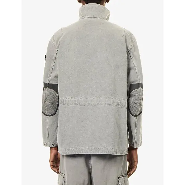 Stone Island Mineral Dyed Gabardine Cotton Jacket