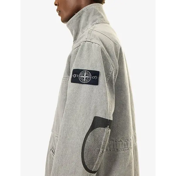 Stone Island Mineral Dyed Gabardine Cotton Jacket