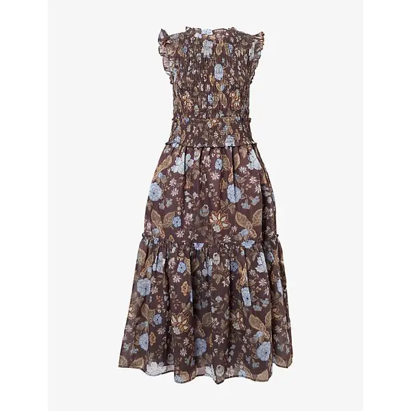 Rails Vivier Printed Woven Maxi Dress - Willow