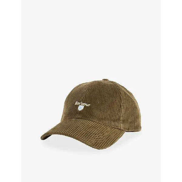 Barbour Preston Corduroy Cap - Olive