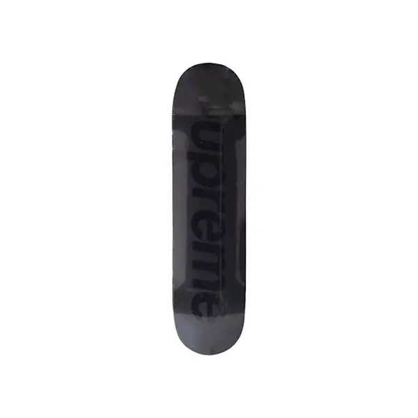 Supreme Tonal Box Logo Skateboard Deck - Black