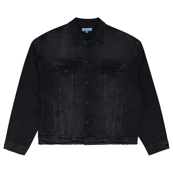 PURPLE BRAND X Blue Sky Jacket - Black