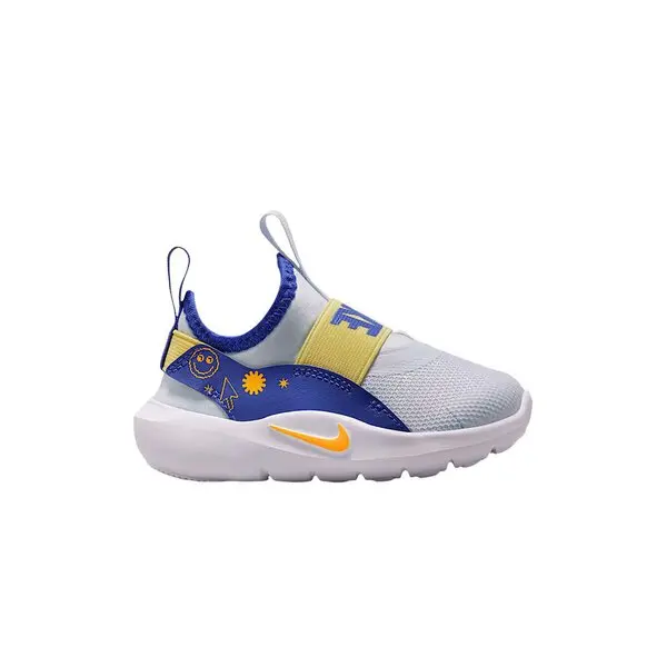 Nike Flex Runner 4 Td 'football Lapis Soft Yellow Laser Orange - Grey