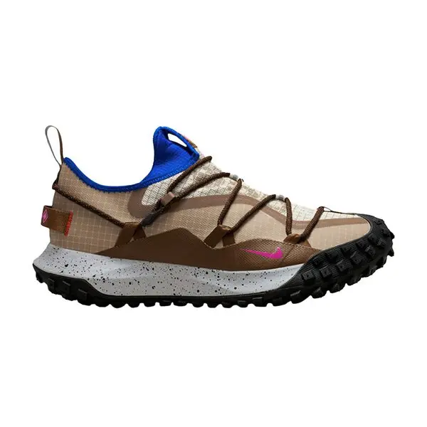 Nike Mountain Fly Low Gore-tex Se 'khaki Moss Brown Flame Pink Royal Blue Clay Yellow - Tan