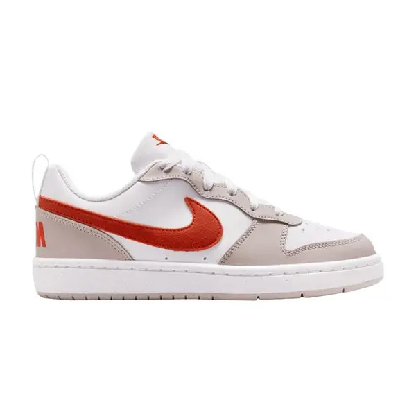 Nike Court Borough Low Essential+ Gs Moon Particle Rust Factor - White