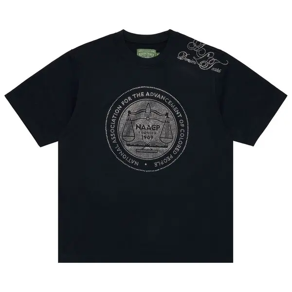 DENIM TEARS Naacp André Leon Talley Rhinestone Tee