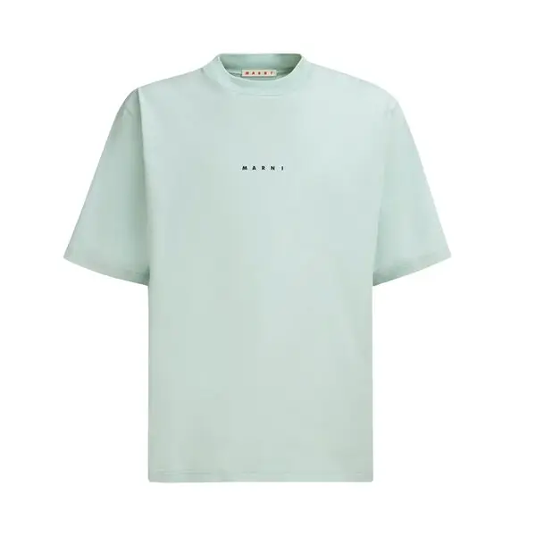 Marni Logo T-shirt 'linden - Green