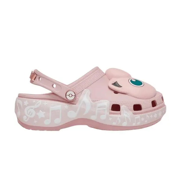 CROCS Pokémon X Classic Platform Clog 'jigglypuff - Pink