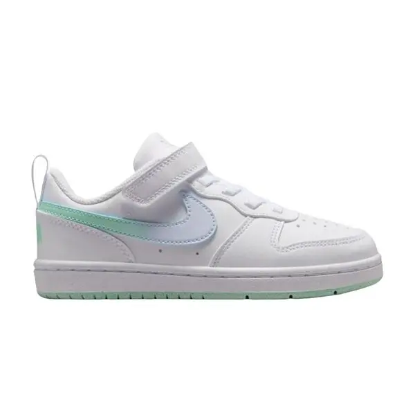 Nike Court Borough Low Ps Arctic Green Football Grey - White