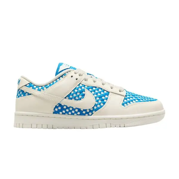 Nike Wmns Dunk Low 'light Clear Sail Light Ivory - Blue
