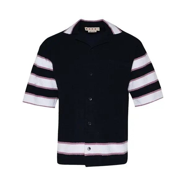 Marni Short-sleeve Shirt 'ink - Black