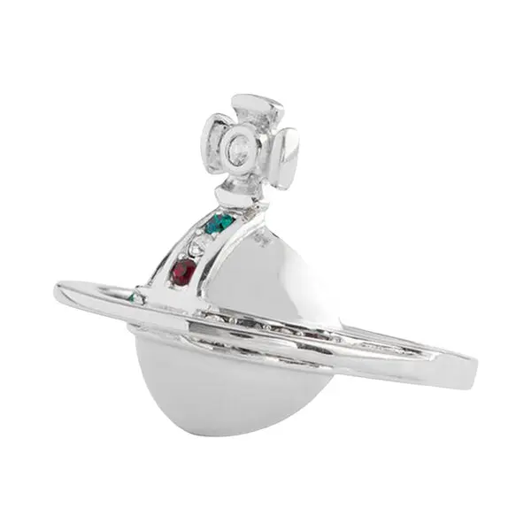 VIVIENNE WESTWOOD Solid Orb Ring - Silver
