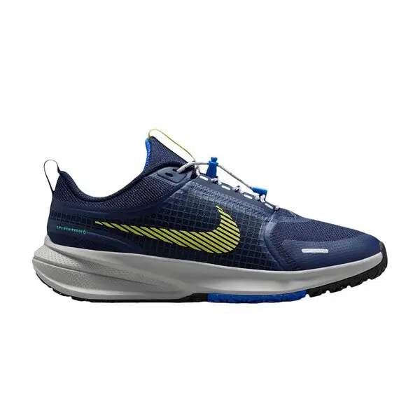 Nike Star Runner Gs 'obsidian Midnight Navy Racer Light Lemon Twist - Blue
