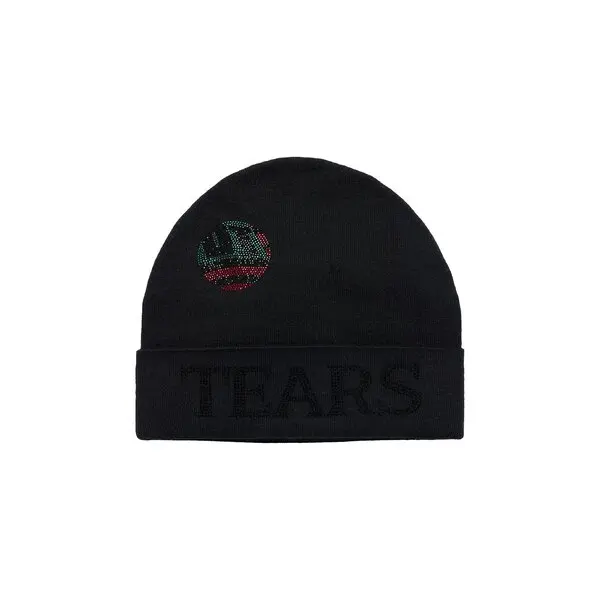 DENIM TEARS André Leon Talley Beanie - Black
