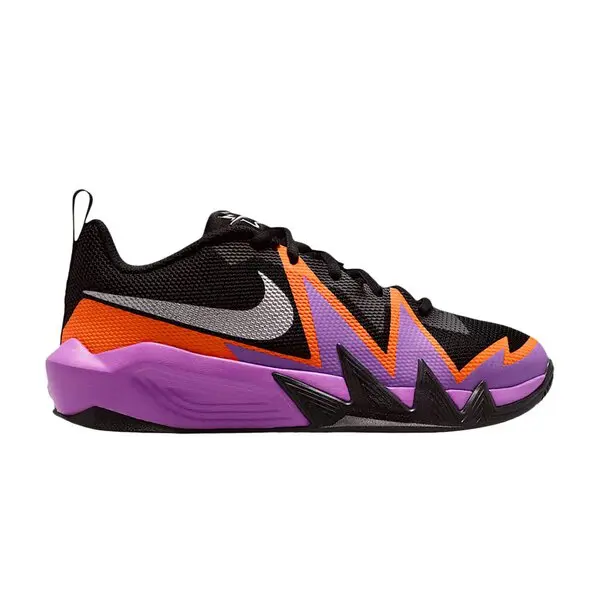 Nike S.t. Dynamite Gs Bright Violet Total Orange Metallic Silver