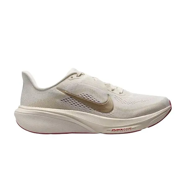 Nike Wmns Pegasus 42 'phantom White Pink White Sail White Metal Valley - Grey