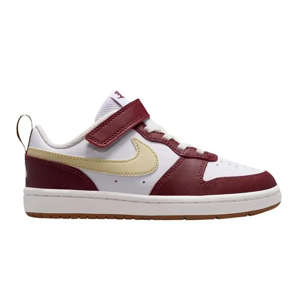 Nike Court Borough Ps White - Red