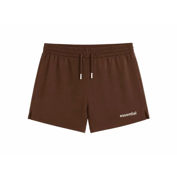 ASHITA FERNANDES Relaxed Premium Shorts - Brown