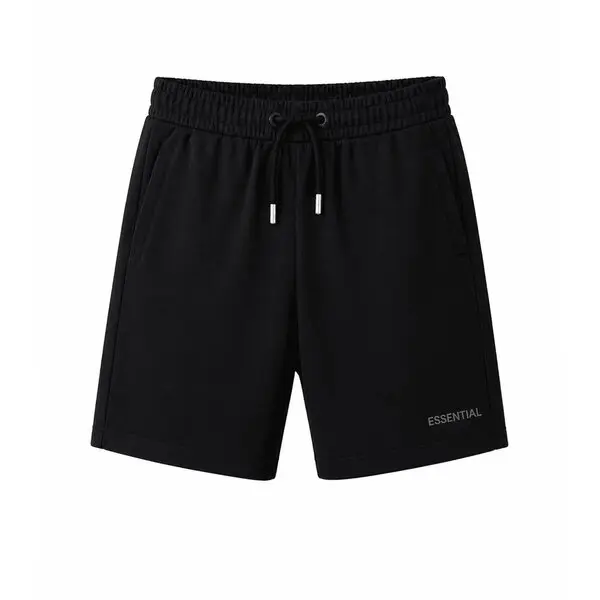 ASHITA FERNANDES Relaxed Premium Shorts - Black