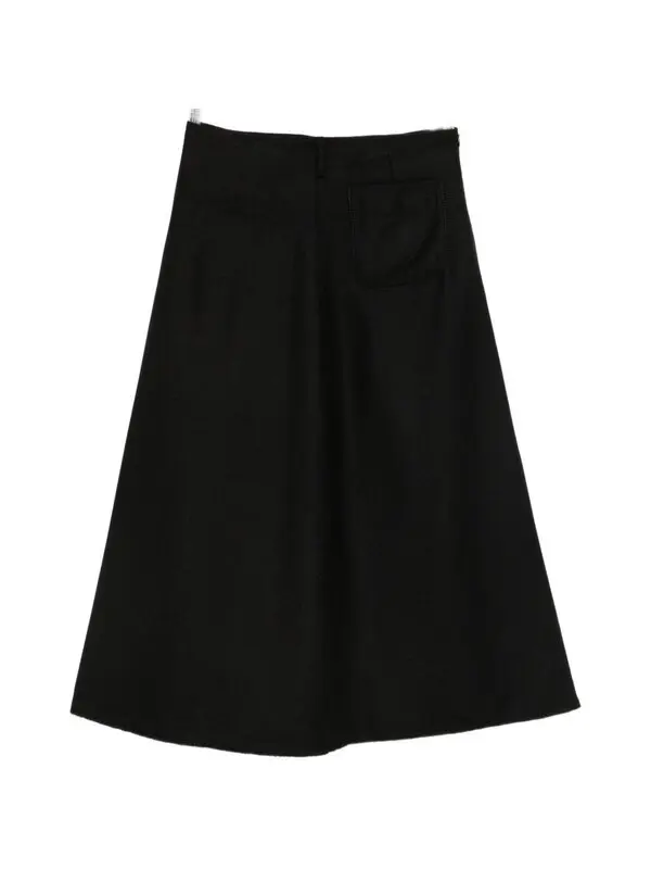 SUSANNE BOMMER Wool Long Skirt