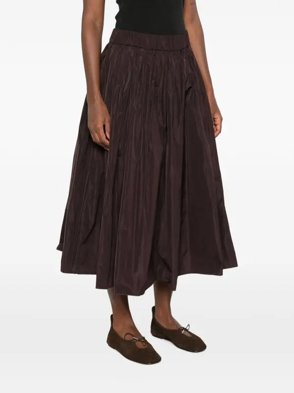 SUSANNE BOMMER Taffetas Long Skirt