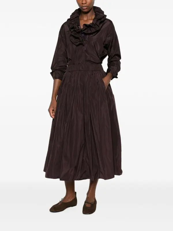 SUSANNE BOMMER Taffetas Long Skirt