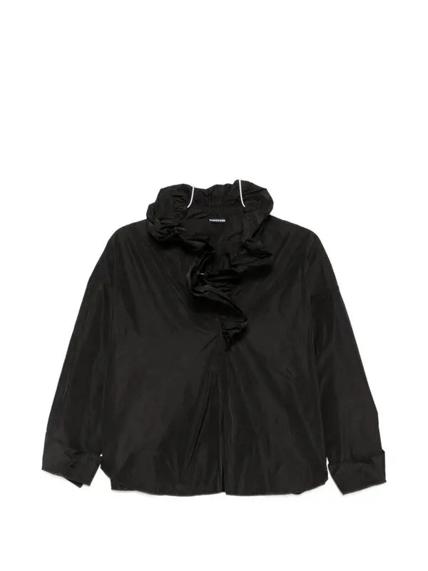 SUSANNE BOMMER Ruffled Taffetas Blouse