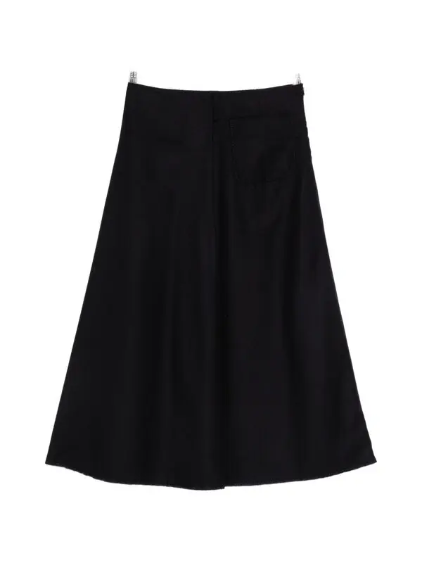 SUSANNE BOMMER Wool Long Skirt