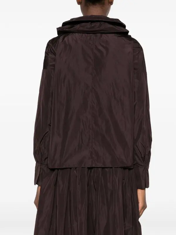 SUSANNE BOMMER Ruffled Taffetas Blouse