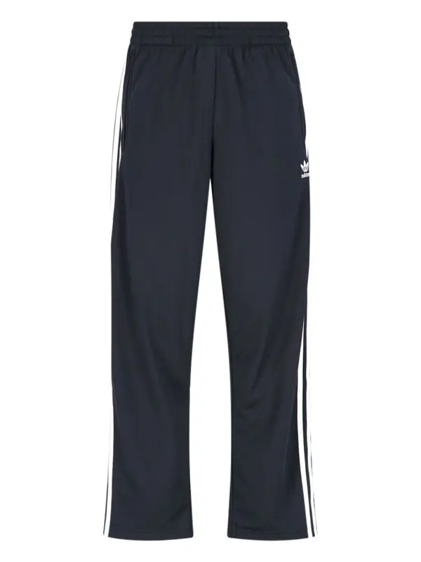 Adidas Track Pants With Side Stripes - Black