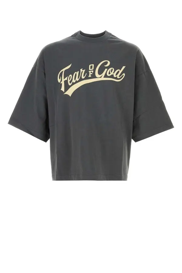 Fear Of God Dark Oversize Cotton T-shirt