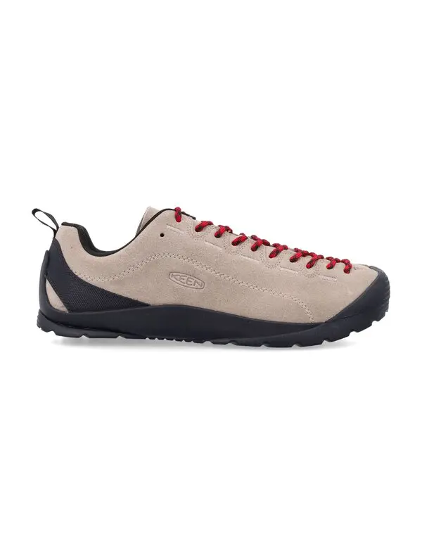 Keen Leather Lace-up Sneakers - Silver Mink