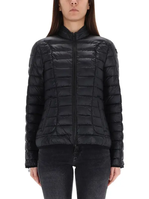 DIESEL® Quilted Puffer Jacket - Black