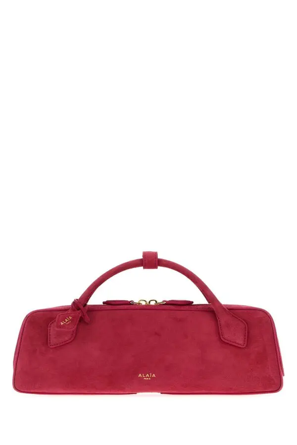 Alaïa Teckel Suede Handbag
