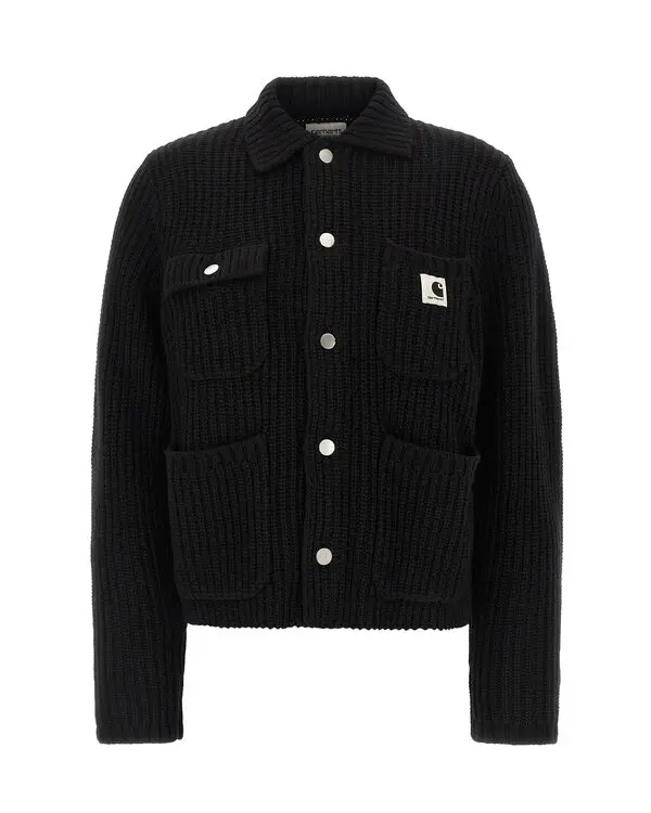 Carhartt Work In Progress Knit Button-front Jacket - Black