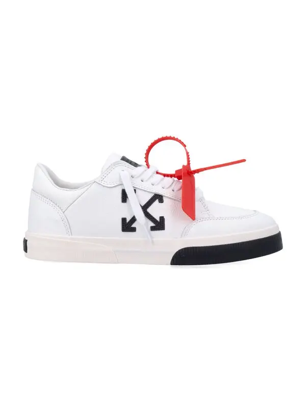 Off-White Low-top Leather Sneakers - Bianco
