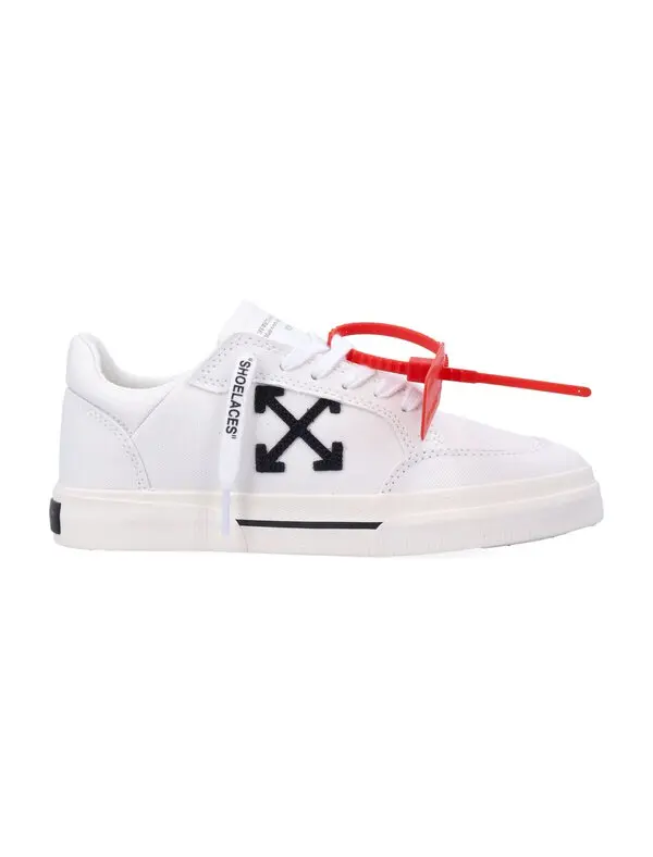 Off-White Low Top Logo Sneakers - Bianco