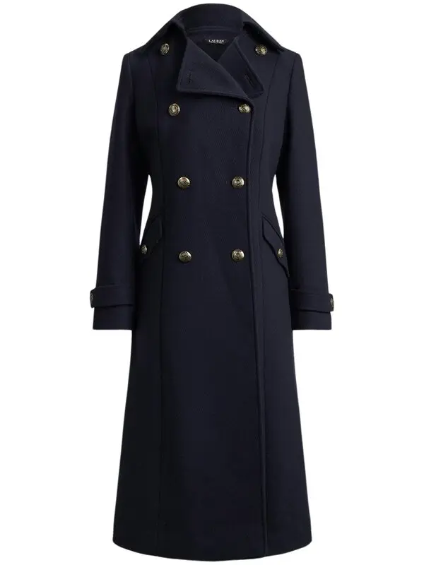 Ralph Lauren Wool-blend Coat For - Navy