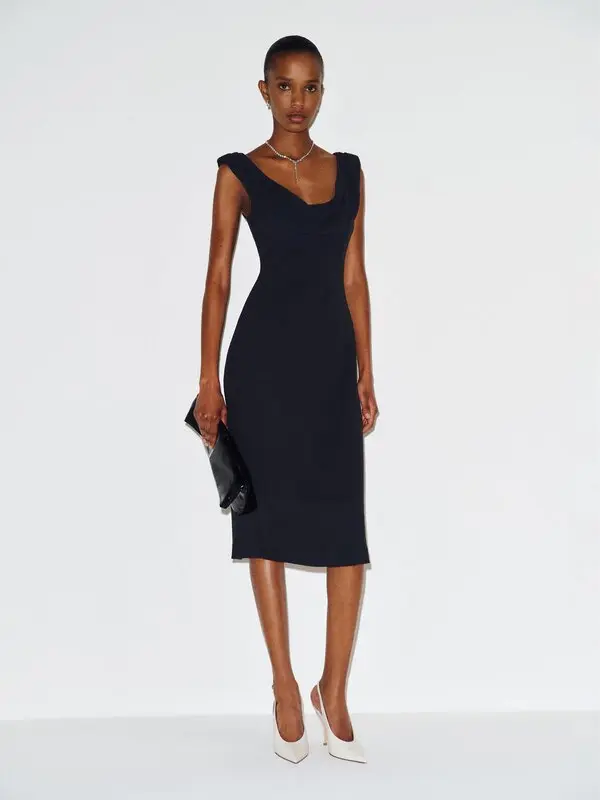 REFORMATION Elliana Dress - Black