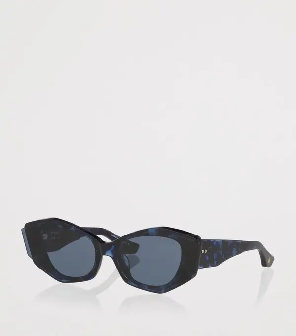 Dita Aloure Angular Cat Eye Sunglasses