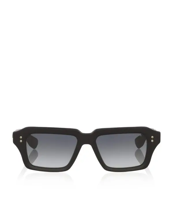 Dita Detron Square Sunglasses - Black