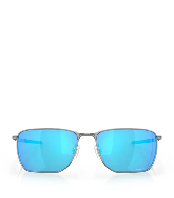 Oakley Ejector Rectangle Sunglasses - Silver
