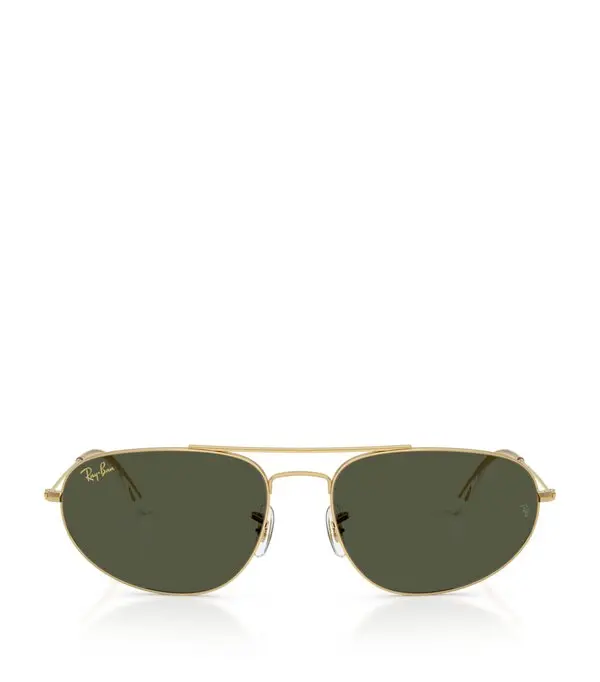 Ray-ban Explorer Iv Irregular Sunglasses - Gold