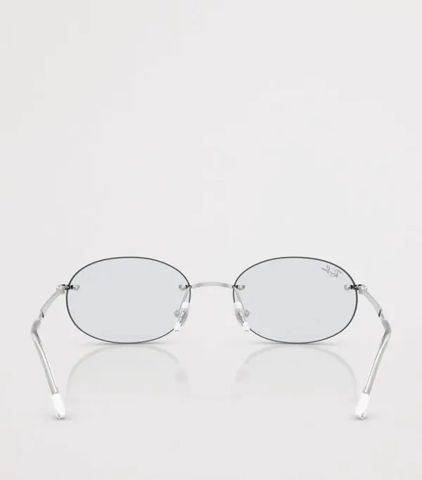 Ray-ban Rb3767 Metal Oval Sunglasses