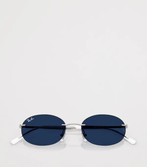 Ray-ban Rb3767 Metal Oval Sunglasses