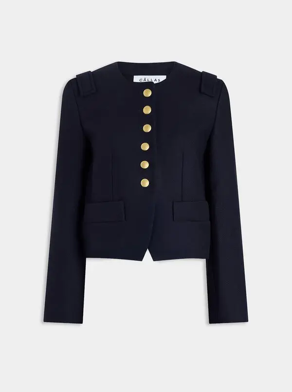 CALLAS MILANO Aubrey Cropped Jacket