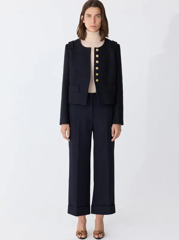 CALLAS MILANO Aubrey Cropped Jacket