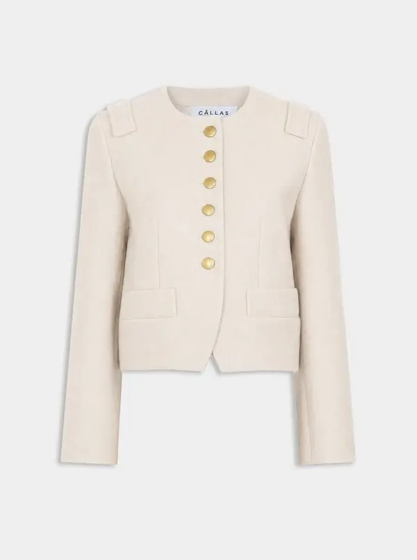 CALLAS MILANO Aubrey Cropped Jacket