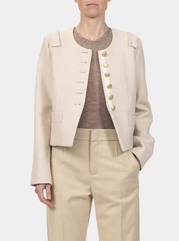 CALLAS MILANO Aubrey Cropped Jacket